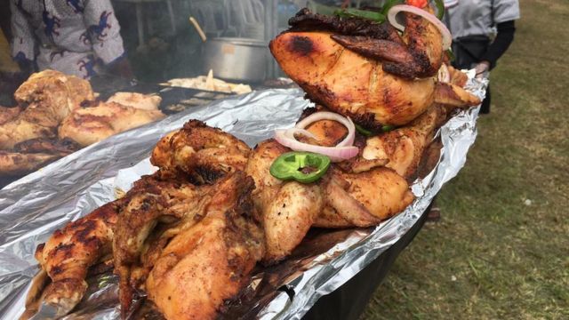 Bole festival 2021: Photos of plantain, fish and sauce wey 'show' for ...