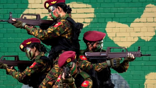 အမျိုးသမီး စစ်သည်တွေ စစ်ကောင်စီ စုဆောင်းလာ Bbc News မြန်မာ