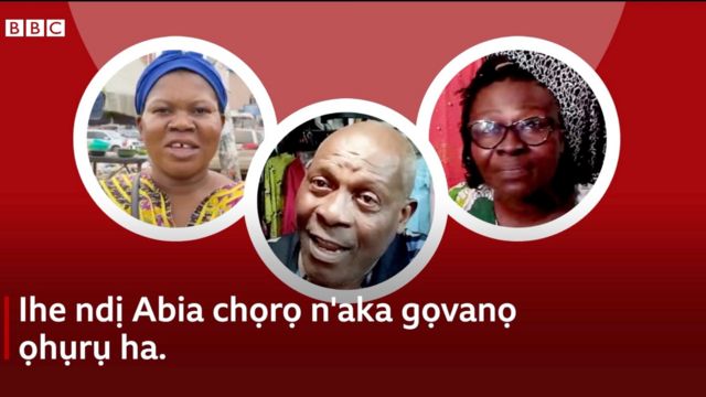 Etu ndị Abia siri nabata mkpọpụta Alex Otti dịka gọvanọ ọhụrụ ha - BBC ...