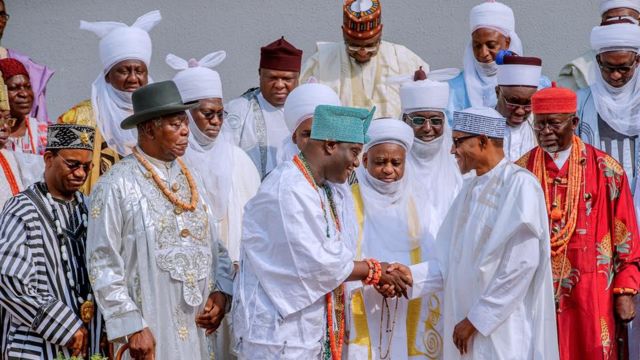 Sallar Idin Buhari ta ƙarshe a kan mulki - BBC News Hausa