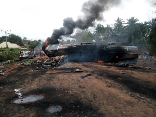 Kogi tanker explosion: How truck fail break explode and kill about 20 ...