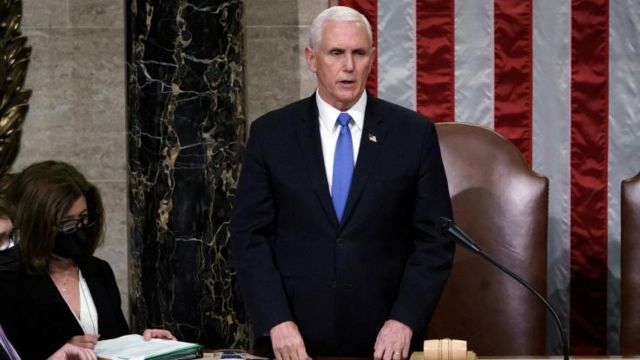 ABD Kongresi'ne saldırı: Eski Başkan Yardımcısı Pence, 'Trump hatalıydı, tarih onu sorumlu ...