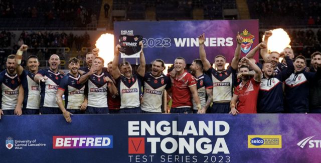 Men's international: England v Tonga - BBC Sport
