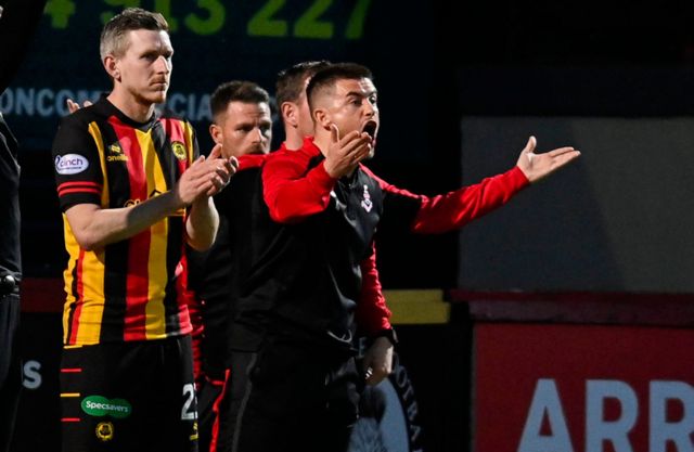 Partick Thistle 2-1 Airdrieonians: Graham sends hosts into Premiership ...