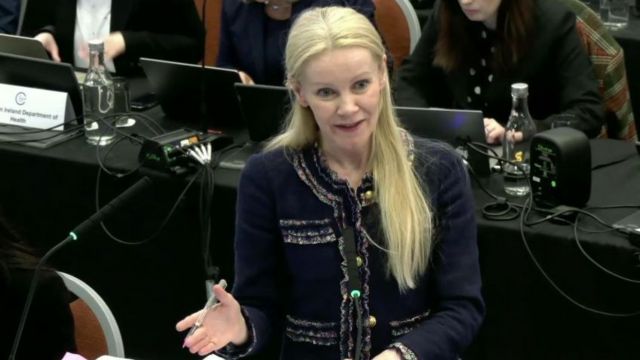 Robin Swann appears before the Covid-19 Inquiry - BBC News