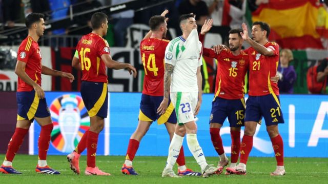 Spain 1-0 Italy: Spain qualify for Euro 2024 knockout stages after ...