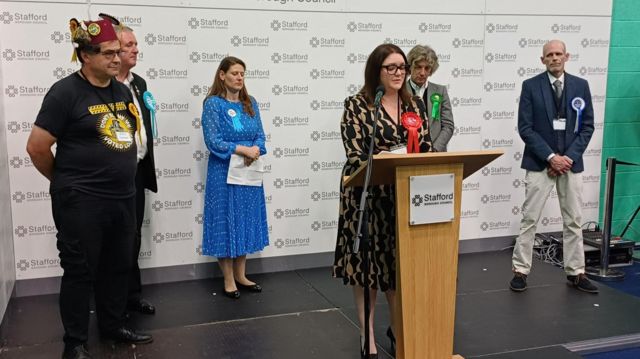 Labour gains in Stoke & Staffordshire election results 2024 - BBC News