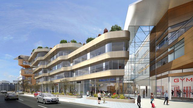 Cardiff Embankment £500m riverside redevelopment unveiled - BBC News