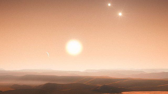 Atmosphere analysed on distant 'super-Earth' - BBC News