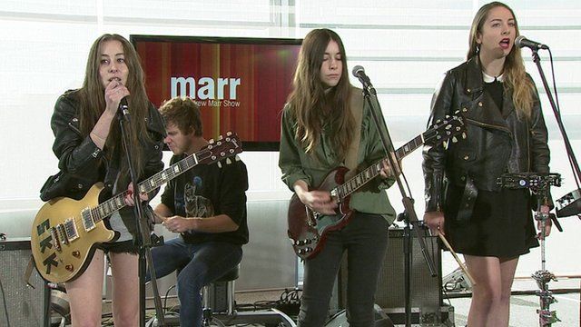 Haim announce headline UK tour for March 2014 - BBC News