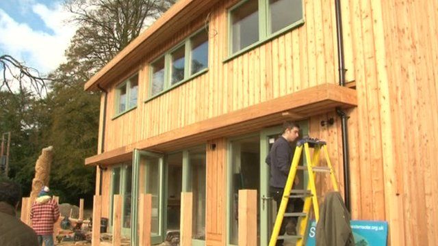Totally Sustainable home in Pencader opens to the public - BBC News