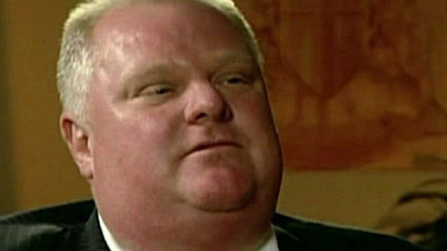 Toronto Mayor Rob Ford runs for re-election - BBC News