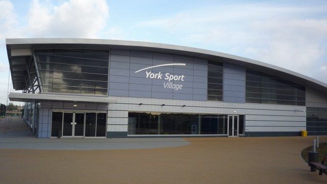 Dame Kelly Holmes opens University of York £2m stadium - BBC News