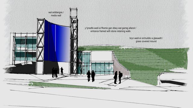 New S4C Carmarthen headquarters given go-ahead by council - BBC News