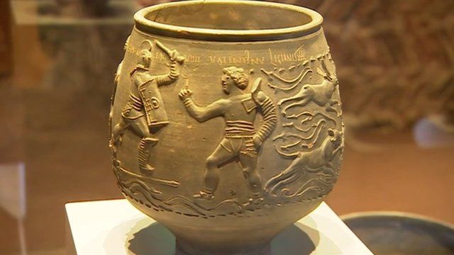 'Largest Roman arcade' in Britain to go on show in Colchester - BBC News