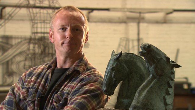 The man who created The Kelpies - BBC News
