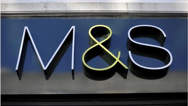 M&S sees clothing sales fall over Christmas period - BBC News