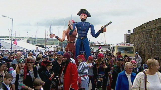 Penzance pirate world record attempt cost investigated - BBC News