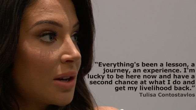 Tulisa confirms she's 'had work done' - BBC News