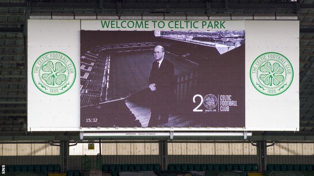 Celtic: Fergus McCann to banish blues with flag day return - BBC Sport