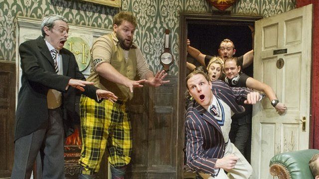The Play That Goes Wrong heads to Broadway backed by JJ Abrams - BBC News