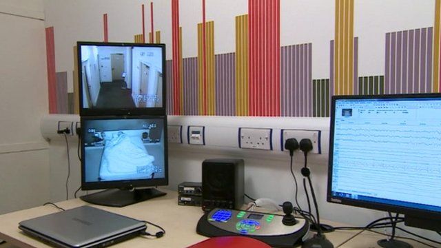 My night testing out a brand new sleep laboratory - BBC News