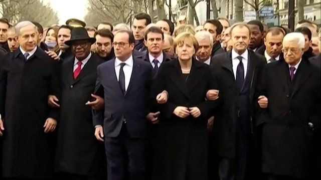 France divided despite uplifting rallies - BBC News