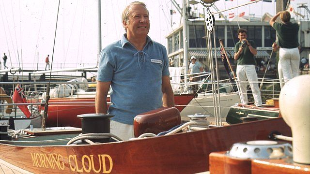 Sir Edward Heath's salvaged yacht unveiled as memorial in Wiltshire ...
