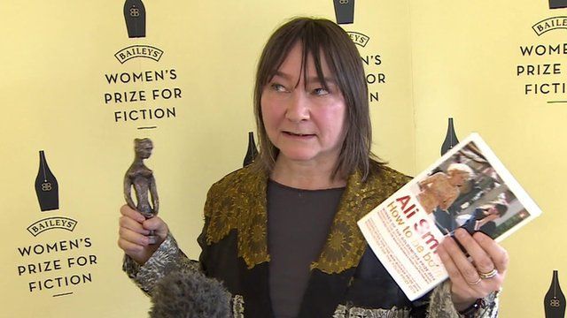 Baileys Prize: Ali Smith wins for How to be Both - BBC News
