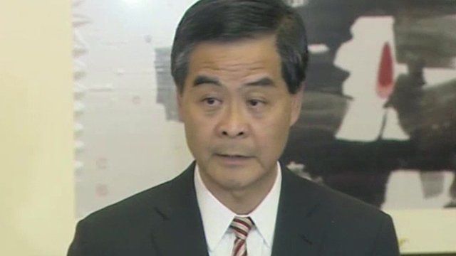 Hong Kong: CY Leung holds news conference - BBC News Hong Kong: CY Leung holds news conference - BBC News
