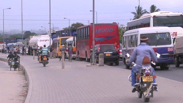 How Tanzanians are beating the traffic in Dar es Salaam - BBC News
