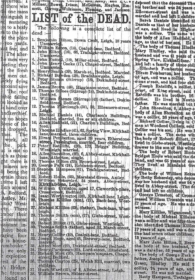 Bedford Colliery disaster: New street signs named after victims - BBC News