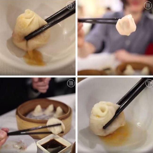 'Exploding' soup dumpling video angers Asian foodies - BBC News