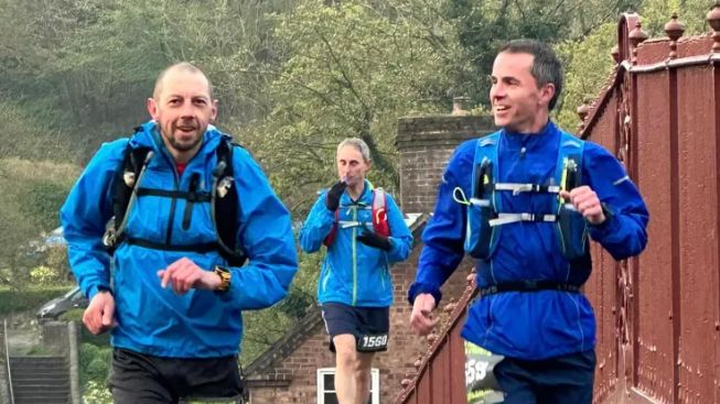 Telford cardiac arrest survivor taking on ultramarathon - BBC News
