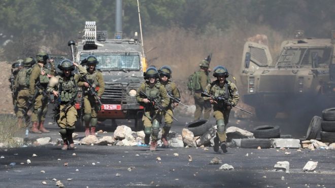 Conflito entre Israel e palestinos: a impressionante foto que mostra ...