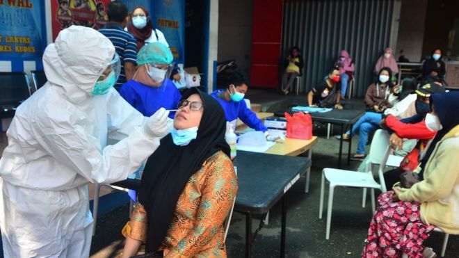 Lonjakan Covid-19 di Indonesia: Varian Delta dan varian lokal mendominasi penularan, epidemiolog ...