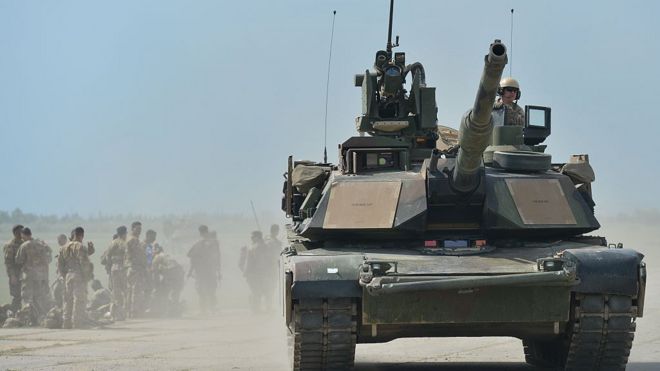General Dynamics представила танк Abrams нового поколения - с ...