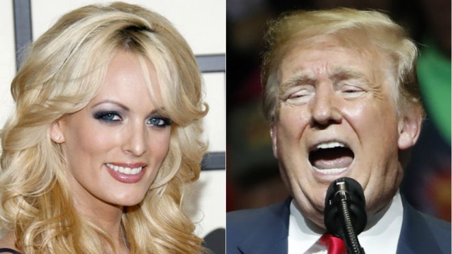 Donald Trump didakwa membayar uang suap kepada mantan bintang film porno - eks Presiden AS yang ...