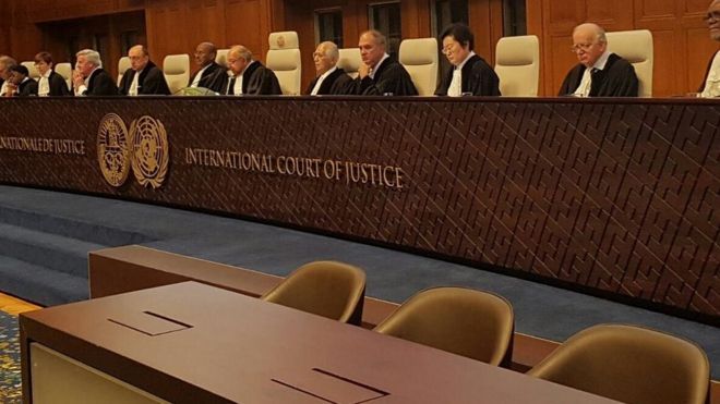 Jarmalka oo maxkammadda ICJ la fuulaya dalka Talyaaniga - BBC News Somali