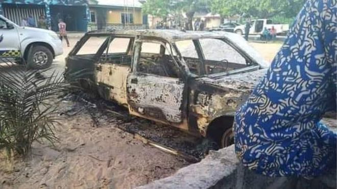 'Agbalahụrụ m ọnwụ n'aka ndị gbara ụlọọrụ ndị uweojii ọkụ n'Amandugba ...
