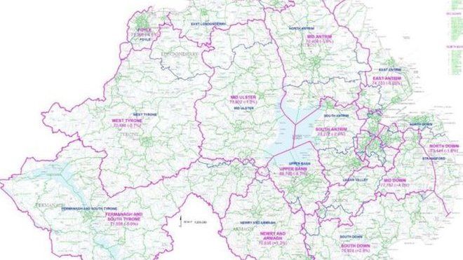 Northern Ireland electoral boundaries plan to be published - BBC News