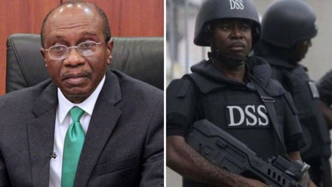 Godwin Emefiele, DSS - ‘Afta 9 years of service, di way goment dey ...