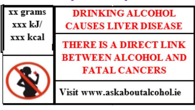 Cancer charity supports alcohol warning labels in NI - BBC News