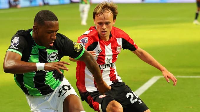 Brentford: Mikkel Damsgaard opens up on 'tough period' - BBC Sport