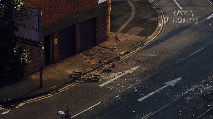 Electrical fault causes Leicester substation fire - BBC News
