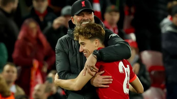 Liverpool: Tsimikas living his dream at Anfield - BBC Sport