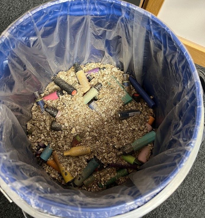 Aberdeenshire vape fire prompts new recycling bins - BBC News