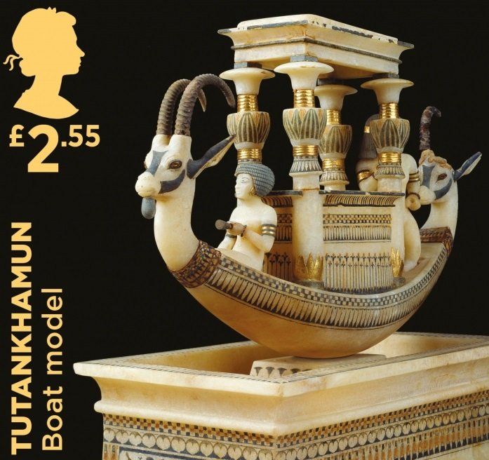 Tutankhamun: Stamps mark 100 years since tomb discovery - BBC Newsround