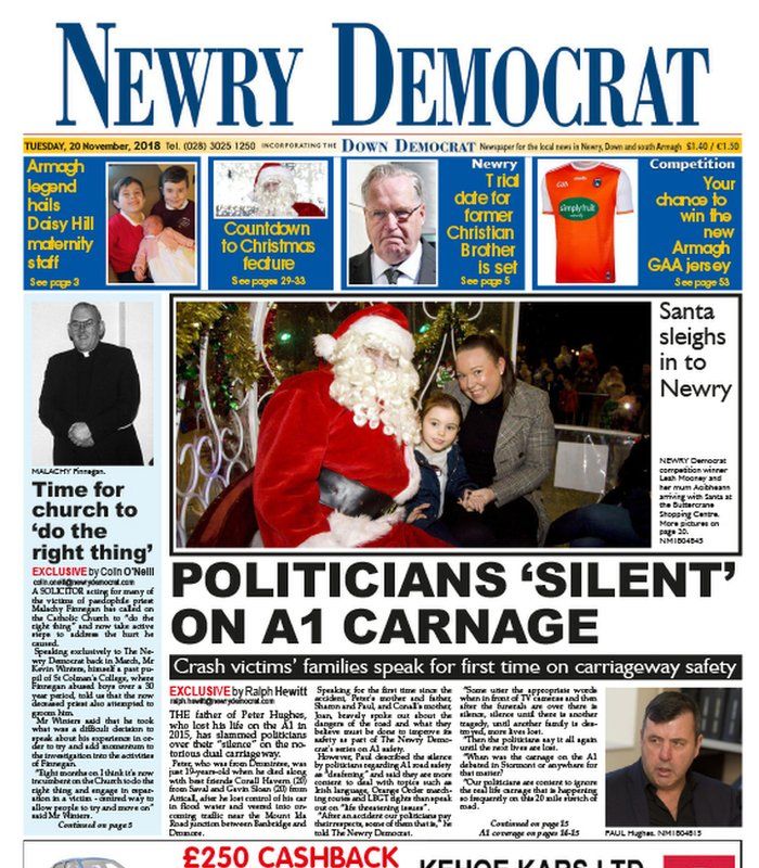 NI weekly papers: Baths and a Stockdale snap - BBC News