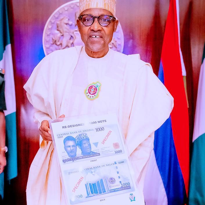 New naira notes: CBN, Buhari unveil new naira notes - BBC News Pidgin